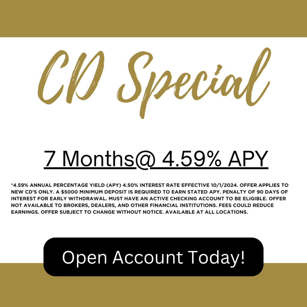 Special Rate Compliance - Central National Bank of Poteau